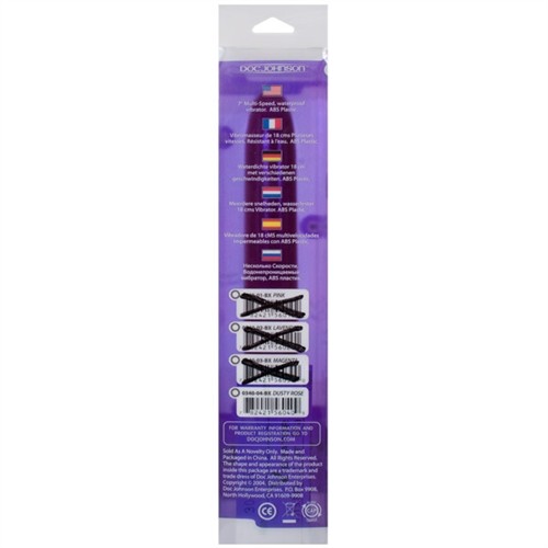 Velvet Touch 7 Dusty Rose Sex Toys At Adult Empire