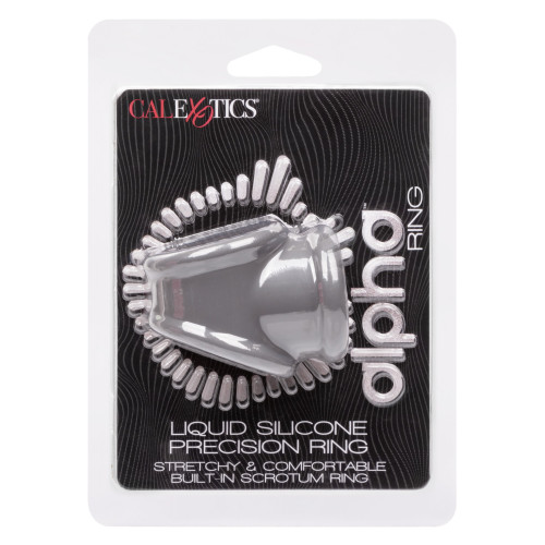 Alpha Liquid Silicone Precision Ring Grey Sex Toys At Adult Empire