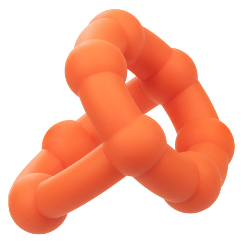 Alpha Liquid Silicone All Star Ring Orange Sex Toys At Adult Empire