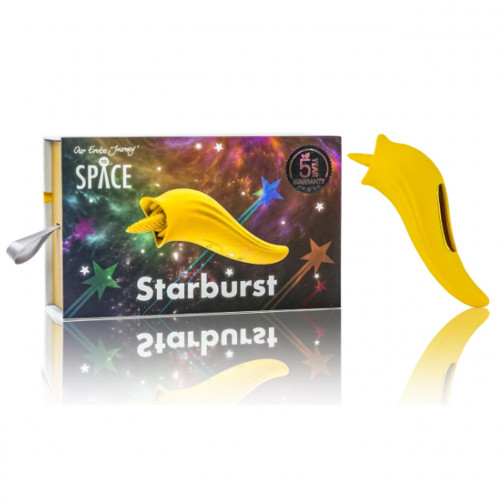 Our Erotic Journey To Space Starburst Licking Vibe Yellow Sex Toys And Adult Novelties