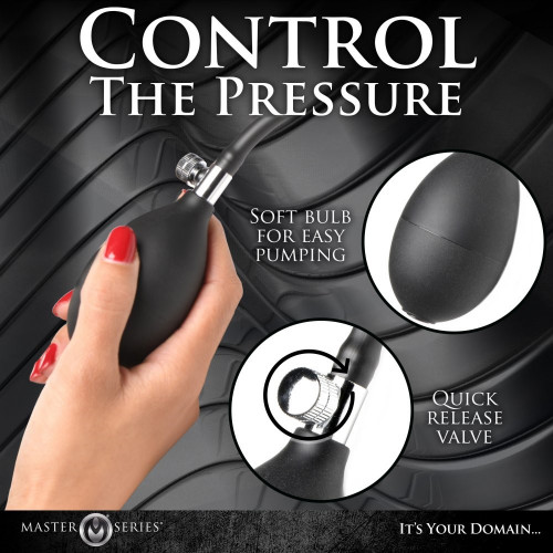 Master Series Ass Puffer Inflatable Nubbed Anal Plug Sex Toys At