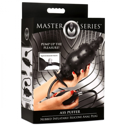 Master Series Ass Puffer Inflatable Nubbed Anal Plug Sex Toys At Adult Empire