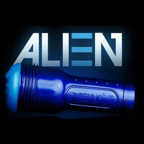 Fleshlight Freaks Alien Blue Metallic Sex Toy Hotmovies