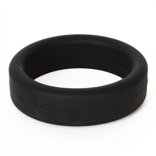 Super Soft Cock And Ball Ring Black Sex Toys And Adult Novelties