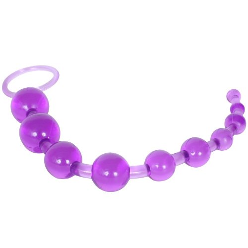 Sassy 10 Anal Beads Purple Sex Toys At Adult Empire