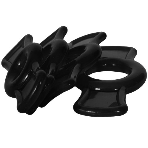 Titanmen Cock Ring Set Black Sex Toys At Adult Empire