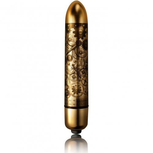 Rocks Off X3 Ro 90 Halcyon Bullet Brushed Gold Sex Toys At Adult Empire