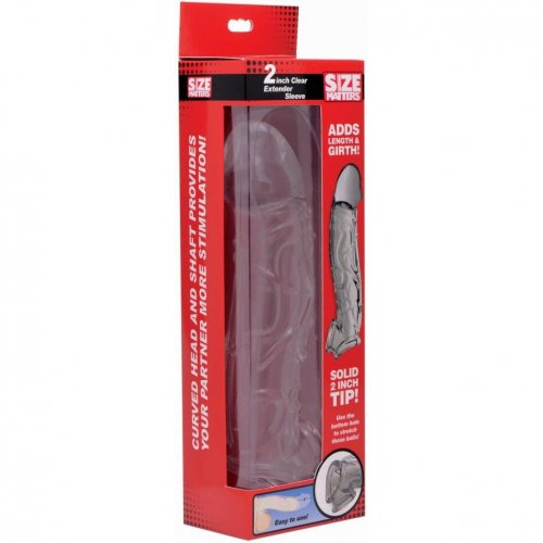Size Matters 2 Extender Sleeve Clear Sex Toys At Adult Empire