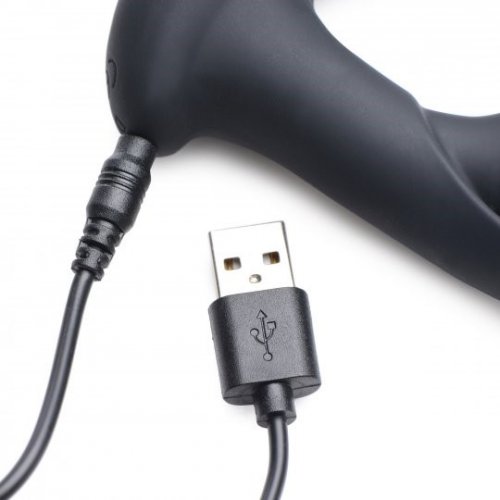 Ass Thumper Power P Stim 7x Silicone Rechargeable Hollow Prostate Plug
