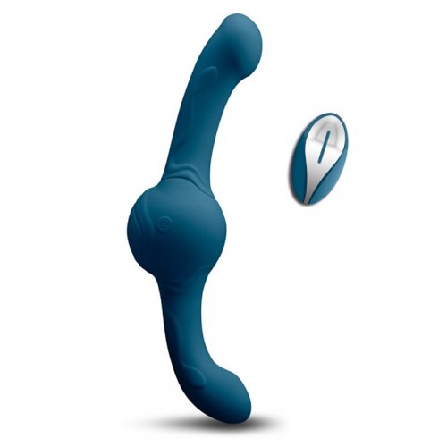 Revolution Tsunami Gyrating Double Ended Massager With Remote Control