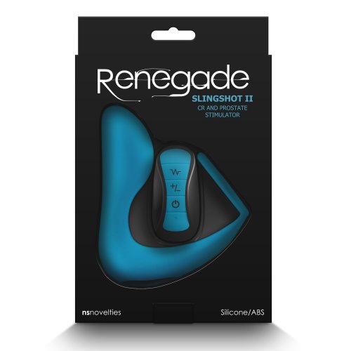 Renegade Slingshot 2 Remote Control Cock Ring And Prostate Stimulator Teal Sex Toys At Adult