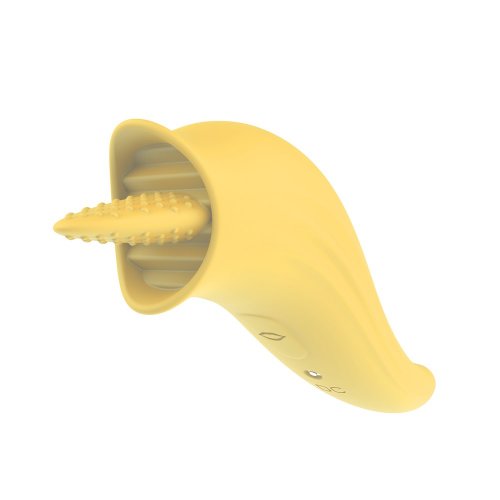 Our Erotic Journey To Space Starburst Licking Vibe Yellow Sex Toys And Adult Novelties