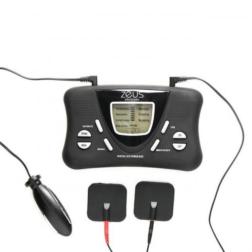 Zeus Electrosex Delux Digital E Stim Kit Sex Toys And Adult Novelties Adult Dvd Empire
