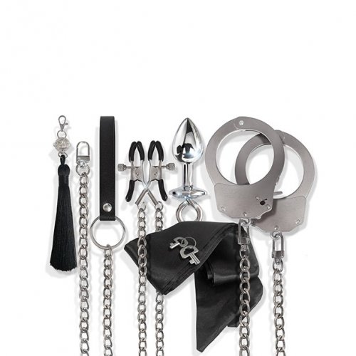 Nixie Interchangeable 8 Piece Bondage Kit | Sex Toys at Adult Empire