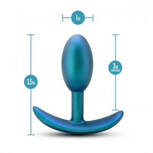 Anal Adventures Matric Nebula Ball Bearing Plug Lunar Blue Sex Toys And Adult Novelties