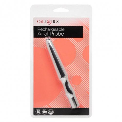 Rechargeable Anal Probe Silver Sex Toys And Adult Novelties Adult Dvd Empire