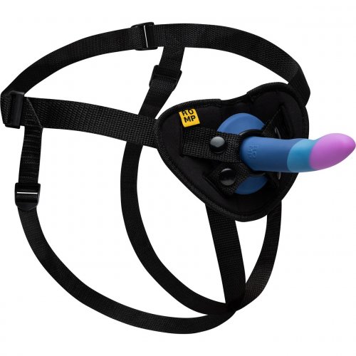 Romp Piccolo Pegging Kit With Silicone Dildo And Harness Sex Toys