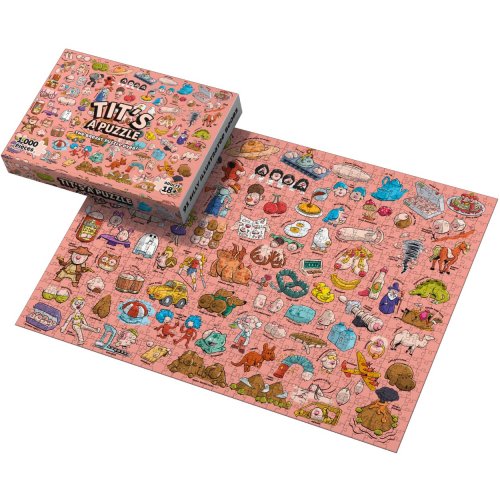 Tits A Puzzle 1000 Piece Boob Themed Puzzle Sex Toys And Adult Novelties Adult Dvd Empire