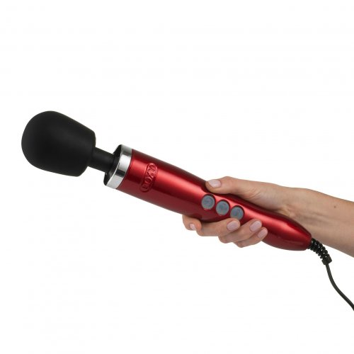 Doxy Die Cast Plug In Vibrating Wand Body Massager Red Sex Toys And Adult Novelties Adult