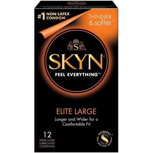Lifestyles Skyn Large Non Latex Condoms 12 Pack Sex Toys At Adult Empire