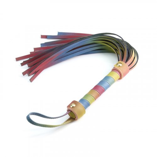 Spectra Bondage Rainbow Flogger Sex Toys And Adult Novelties Adult