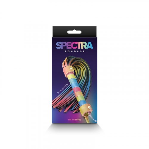 Spectra Bondage Rainbow Flogger Sex Toys And Adult Novelties Adult Dvd Empire