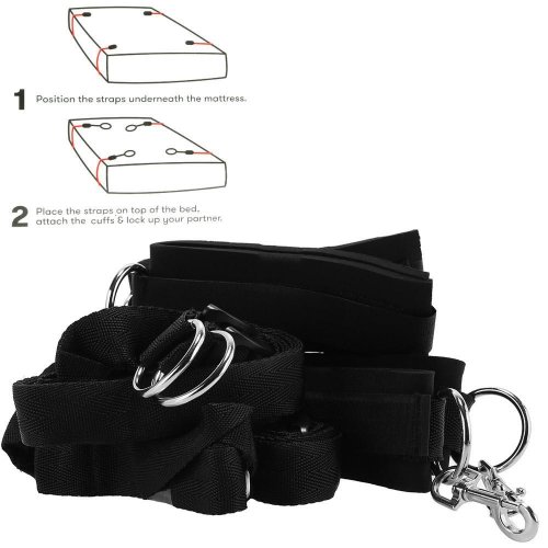 Lux Fetish Everything You Need Bondage In A Box 20 Piece Kit Sex Toys At Adult Empire