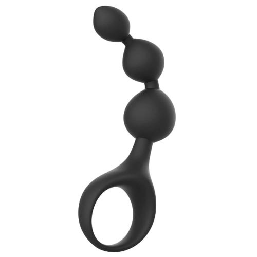 Adams Triple Prostate Probe Black Sex Toy Hotmovies