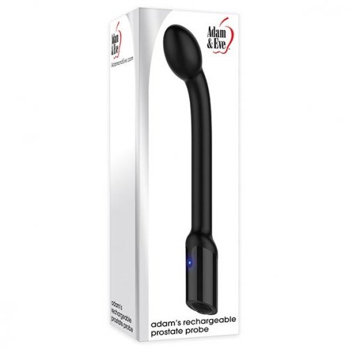Adams Rechargeable Prostate Probe Black Sex Toys And Adult Novelties Adult Dvd Empire