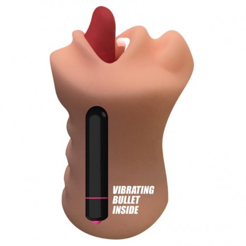 Skinsations Hum Job Vibrating Mouth Stroker Vanilla Sex Toys At Adult Empire 
