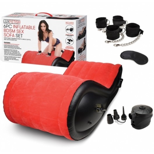 Lux Fetish 6 Piece Inflatable BDSM Sex Sofa Set Sex Toy - HotMovies