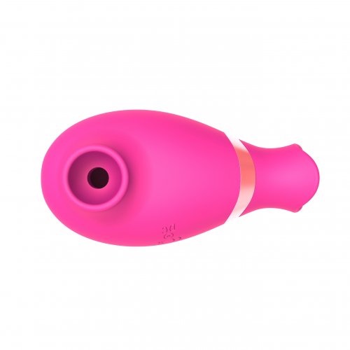 Curious My Little Secret Dual Action Air Suction Mini Massager Pink And Silver Sex Toy Hotmovies