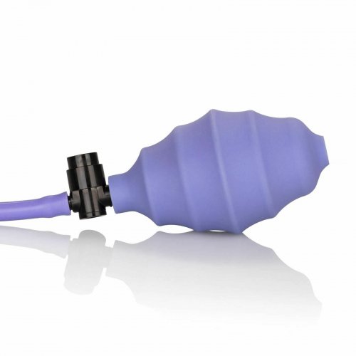 Silicone Pro Intimate Vibrating Clitoral Pump Purple Sex Toys