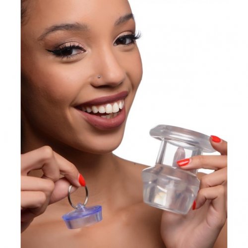 Master Series 35 Ass Bung Clear Hollow Anal Dilator Large Sex Toys At Adult Empire