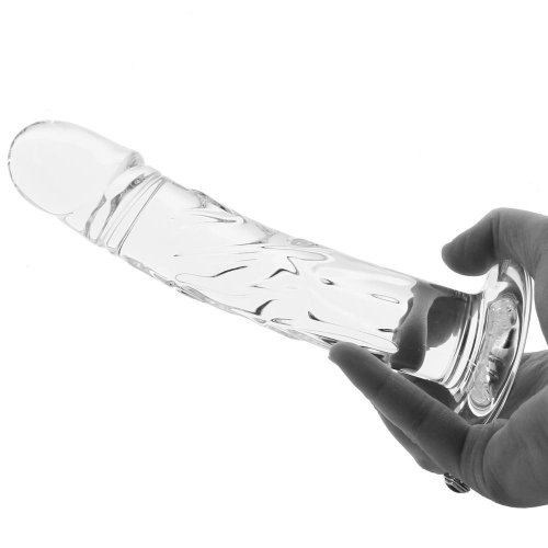 Spartacus Blown Medium Realistic Glass Dildo Sex Toy Hotmovies