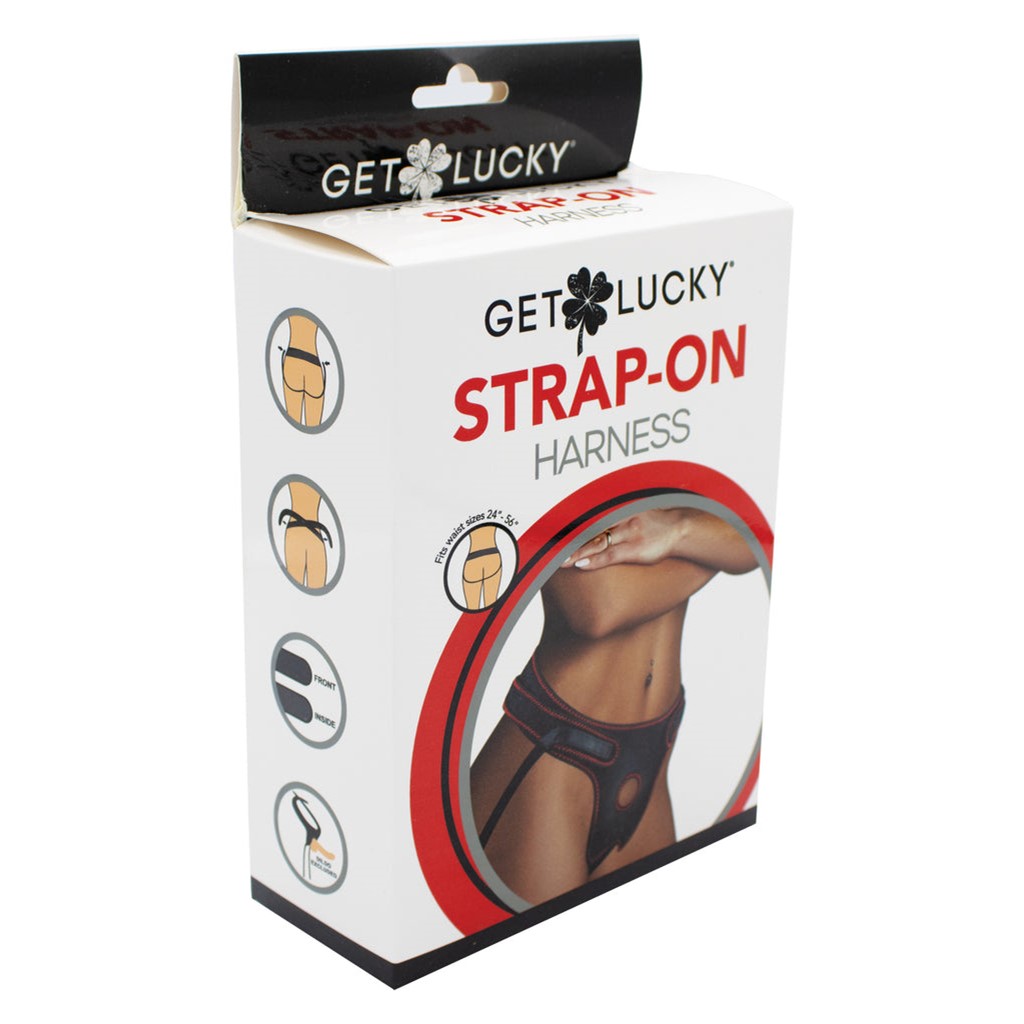 Get Lucky Strap On Harness Sex Toy Hotmovies
