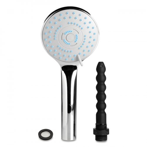Cleanstream Shower Head With Silicone Enema Nozzle Sex Toys At Adult