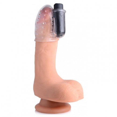 Trinity 28 Function Rechargeable Penis Head Teaser With Remote Sex Toy