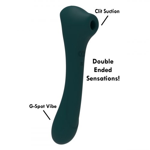Alive Quiver Double Ended Clitoral Suction Stimulator And Vibrator Sex Toys At Adult Empire