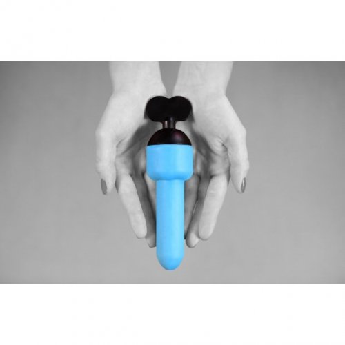 Odile Absolute Tapered Dual Density Silicone Butt Plug Dilator Aqua
