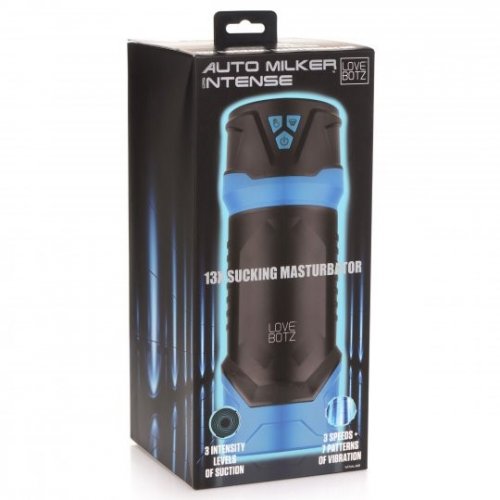Lovebotz Auto Milker Intense 13 Function Sucking Masturbator Sex Toys