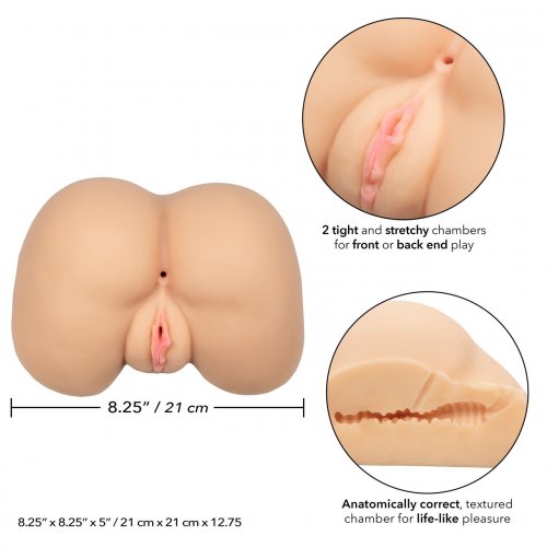 Stroke It Life Size Ass Vanilla Sex Toy Hotmovies