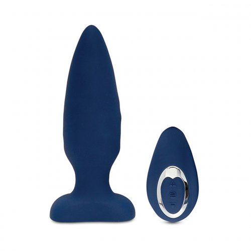 Sensuelle Andii Vertical Roller Motion Butt Plug Navy Sex Toy Hotmovies