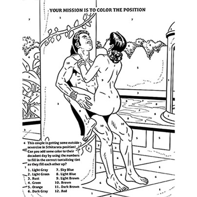 Wood Rocket's Kama Sutra Adult Activity Book Sex Toy - HotMovies