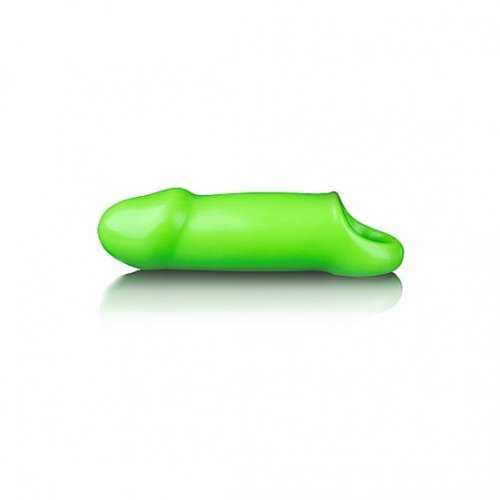 Shots Ouch Smooth Thick Stretchy Penis Sleeve Glow In The Dark Sex Toy Hotmovies