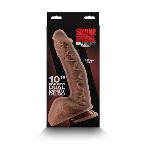 Shane Diesel 10 Dual Density Suction Cup Dildo Sex Toys At Adult Empire