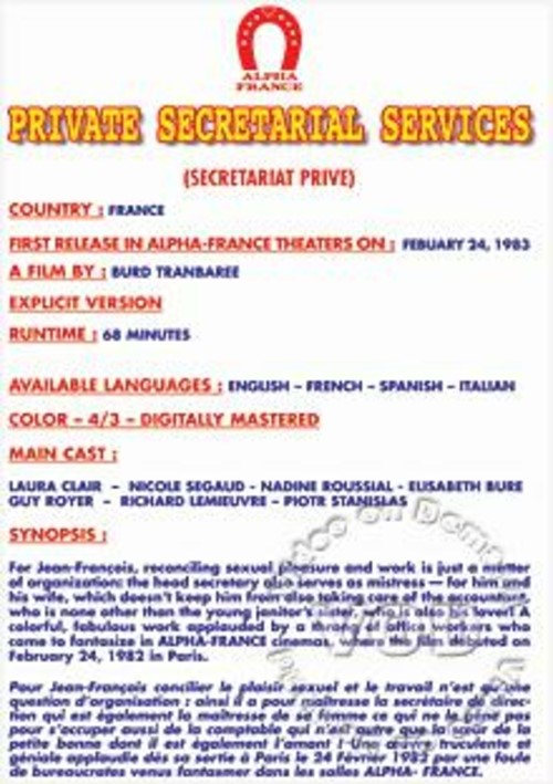 Watch Private Secretarial Services French Language With 10 Scenes