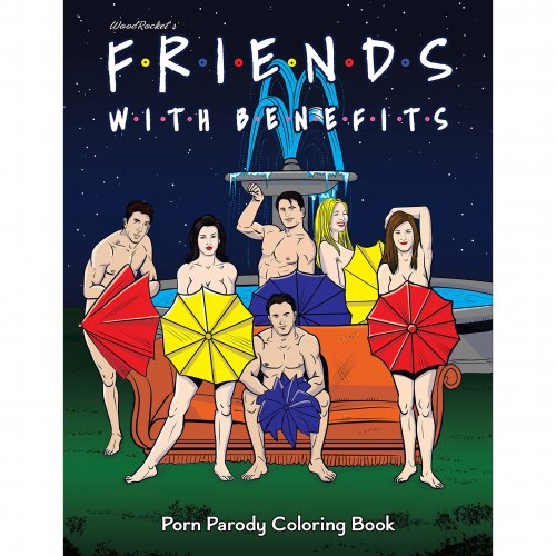 Wood Rockets Friends With Benefits Porn Parody Coloring Book Sex