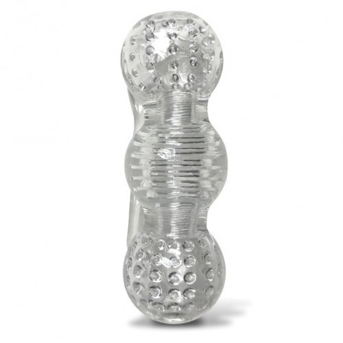 The 9s Clear Stroke Threeway Masturbator Sex Toy Hotmovies