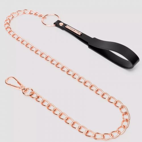 Coquette Please Collection Rose Gold Leash Sex Toy Hotmovies